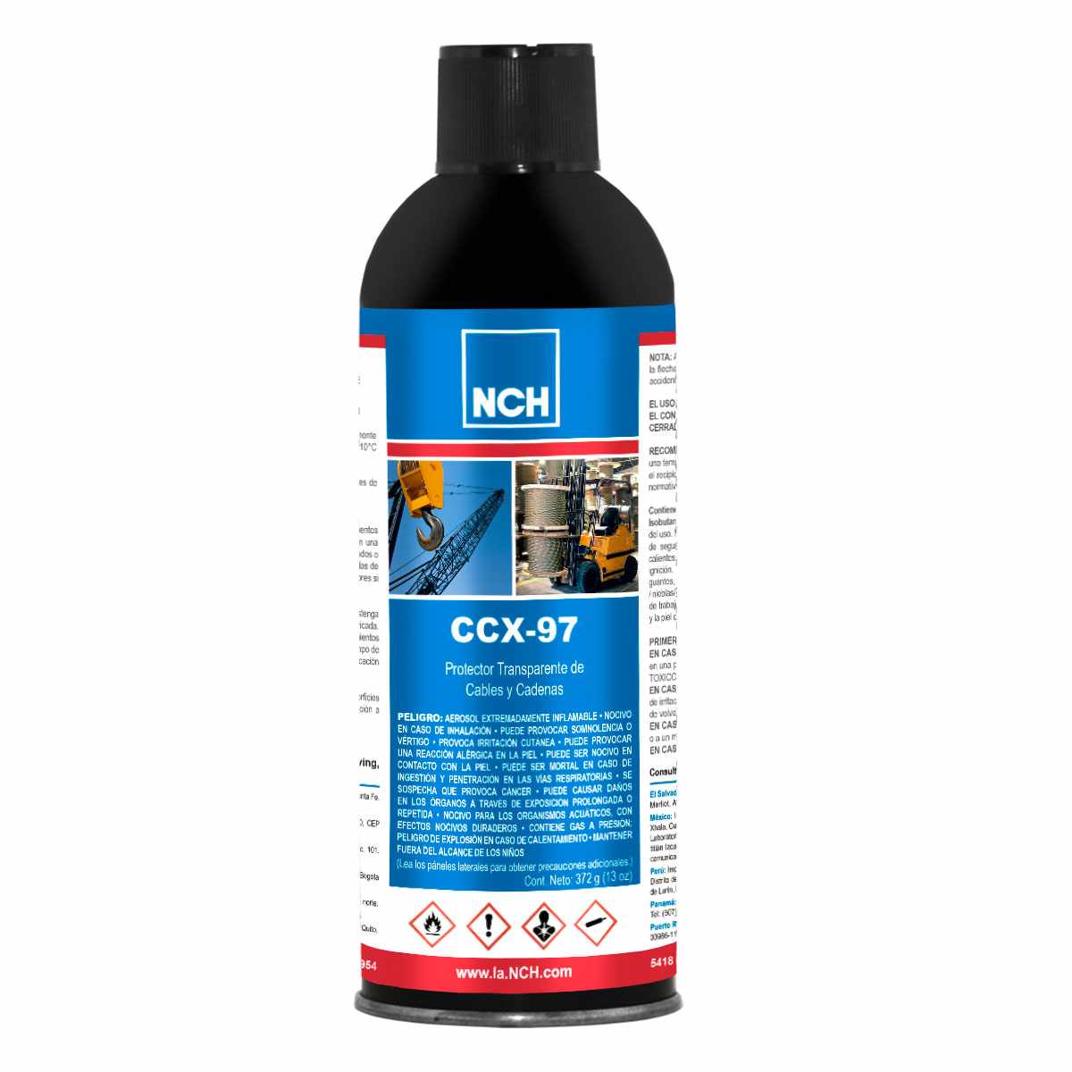 CCX-97 - Lubricante protector en aerosol para cables y cadenas.