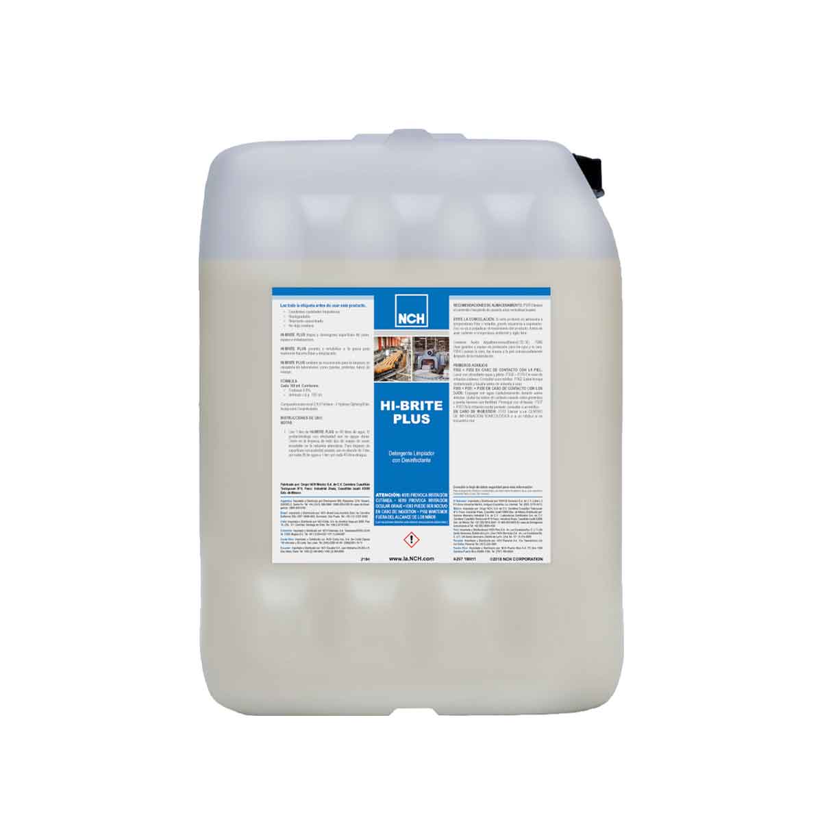 HI-BRITE PLUS - Detergente líquido para acero inoxidable