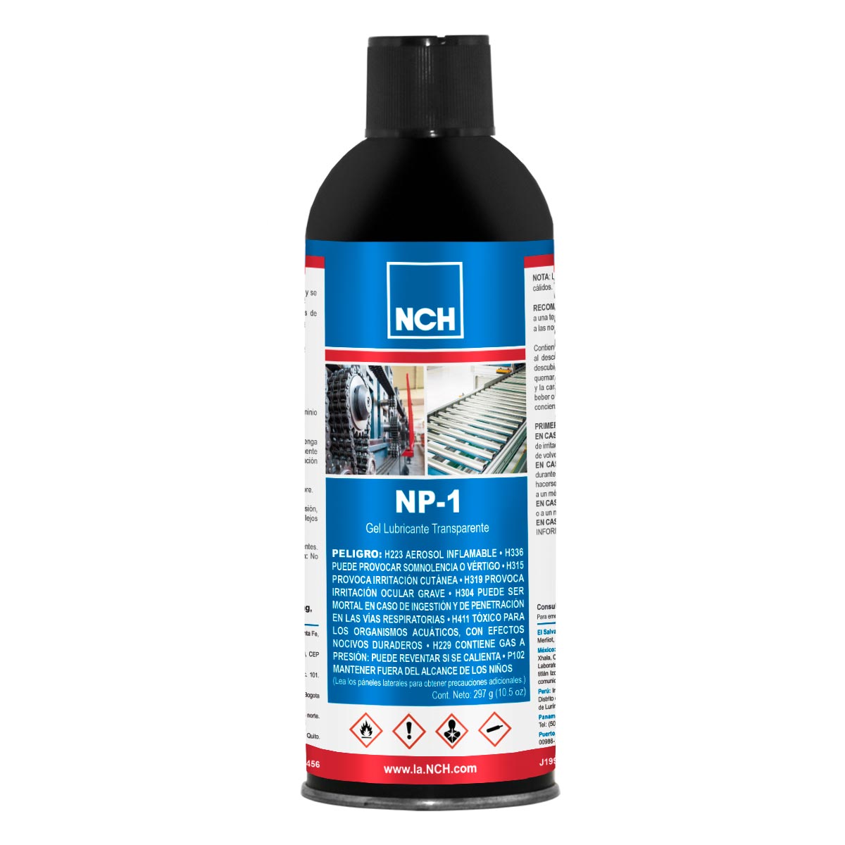 NP-1 - Gel lubricante para cadenas en aerosol